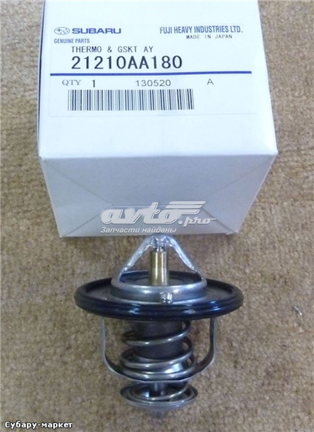 21210AA180 Subaru termostato, refrigerante