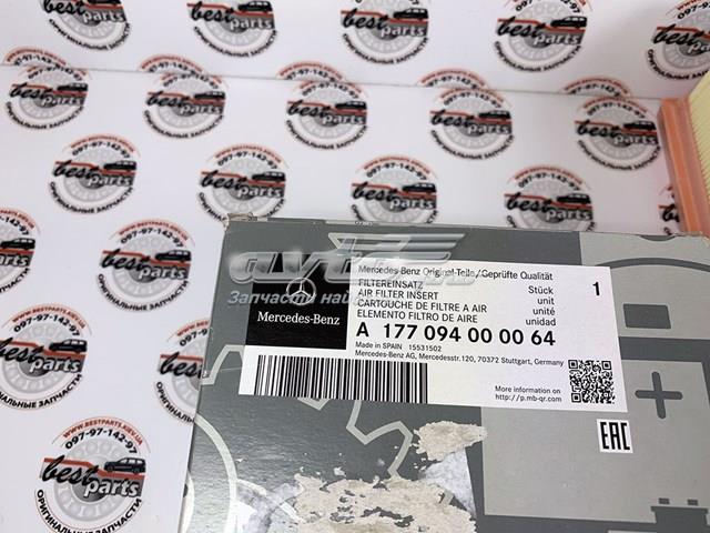 A177094000064 Mercedes filtro de aire