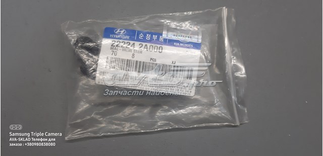 222242A000 Hyundai/Kia sello de aceite de valvula (rascador de aceite ...