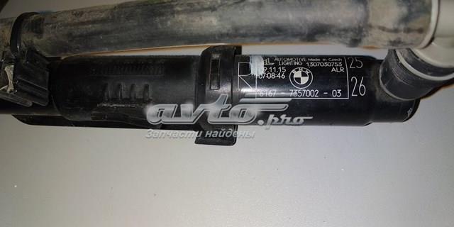 61677357002 BMW tobera de agua regadora, lavado de faros, delantera derecha