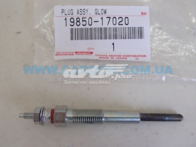 1985017020 Toyota bujía de precalentamiento