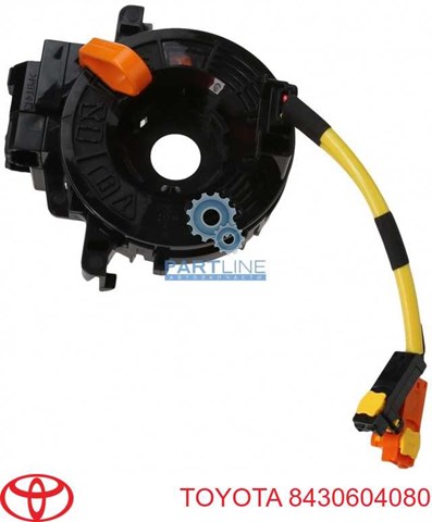 8430604080 Toyota anillo airbag del volante