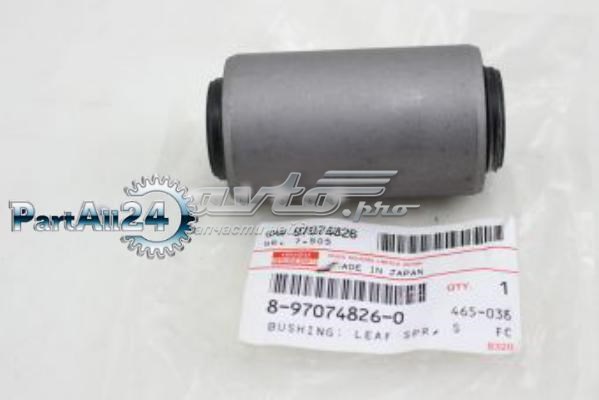 8970748260 Isuzu silentblock trasero de ballesta trasera