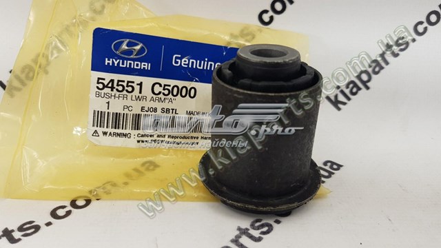 54551C5000 Hyundai/Kia silentblock de brazo de suspensión delantero ...
