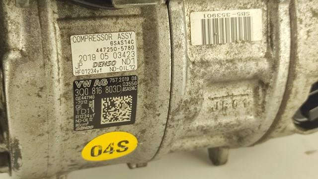 Compresor de aire acondicionado para Volkswagen Jetta 7 (BU3) en Avtopro