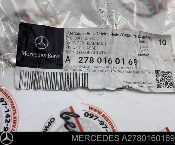 2780160169 Mercedes tornillo de culata