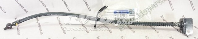587312H000 Hyundai/Kia tubo flexible de frenos delantero izquierdo