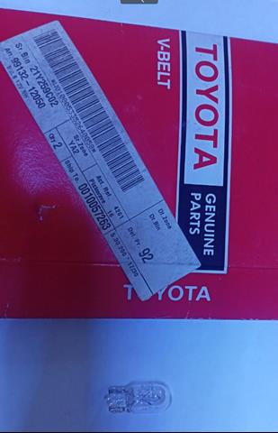 9913212050 Toyota lámpara, luz interior/cabina