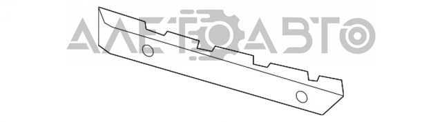 5211508020 Toyota soporte deparachoques delantero derecho