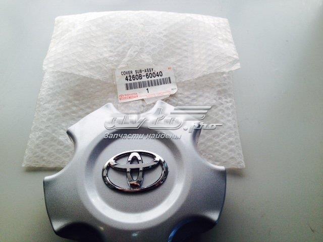 4260B60040 Toyota cubierta de la llanta