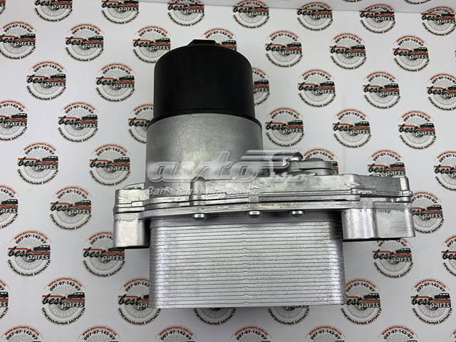 LR124259 Land Rover radiador de aceite, bajo de filtro