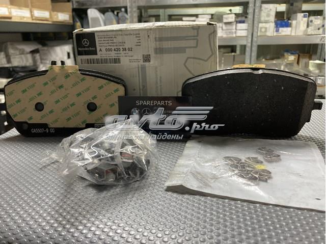 0004203702 Mercedes pastillas de frenos delanteras