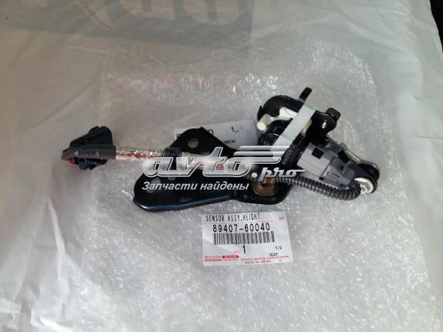 8940760040 TOYOTA sensor, nivel de suspensión neumática, trasero derecho