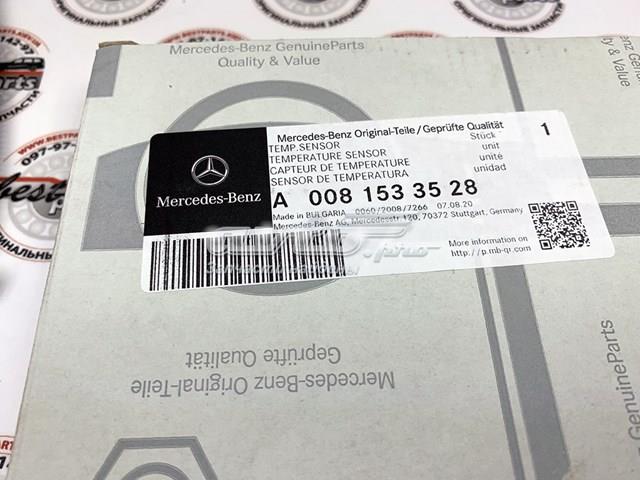 A0081533528 Mercedes sensor de temperatura, gas de escape, antes de ...