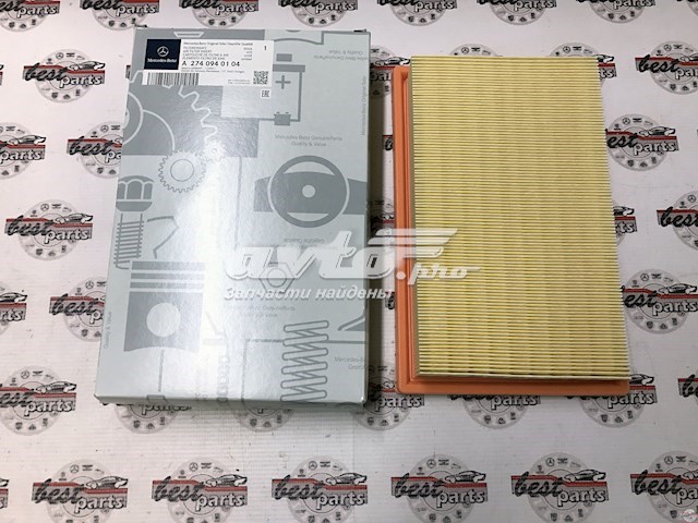 A2740940104 Mercedes filtro de aire