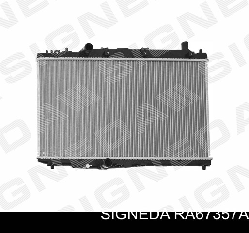 RA67357A Signeda radiador refrigeración del motor comprar barato