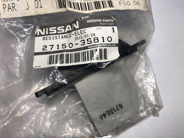 271503S810 NISSAN resistencia de calefacción