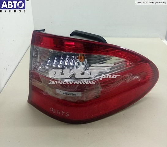 2118201664 Mercedes piloto posterior derecho exterior