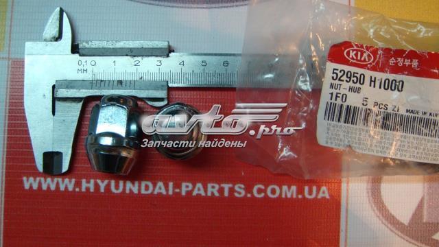 52950H1000 Hyundai/Kia tuerca de rueda