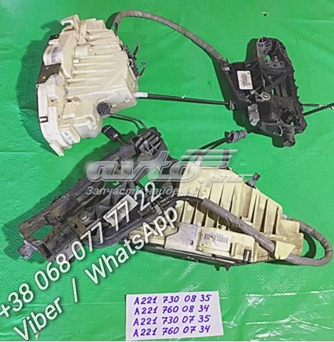 2217600834 Mercedes soporte de manilla exterior de puerta trasera ...