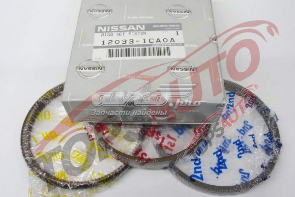 120331CA0A NISSAN juego de aros de pistón, motor, std