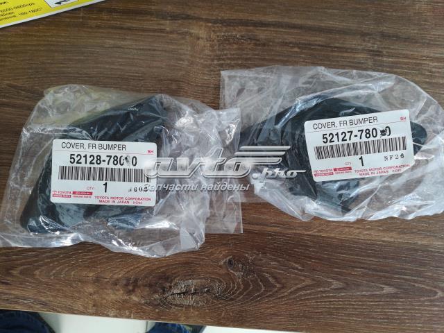 5212878010 TOYOTA Tapa del gancho de remolque del parachoques delantero ...