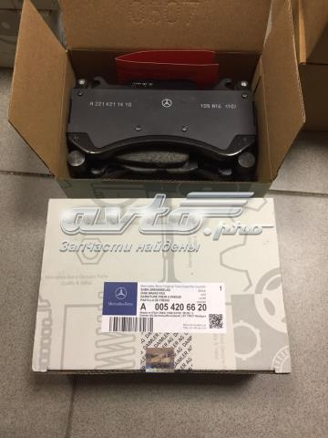 0054206620 Mercedes pastillas de frenos delanteras