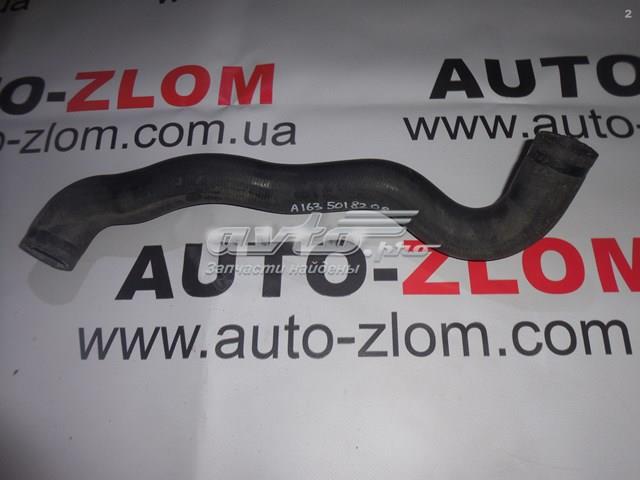 A1635010182 Mercedes tubería de radiador arriba