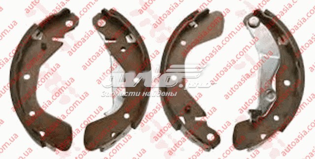 95017074 General Motors zapatas de frenos de tambor traseras