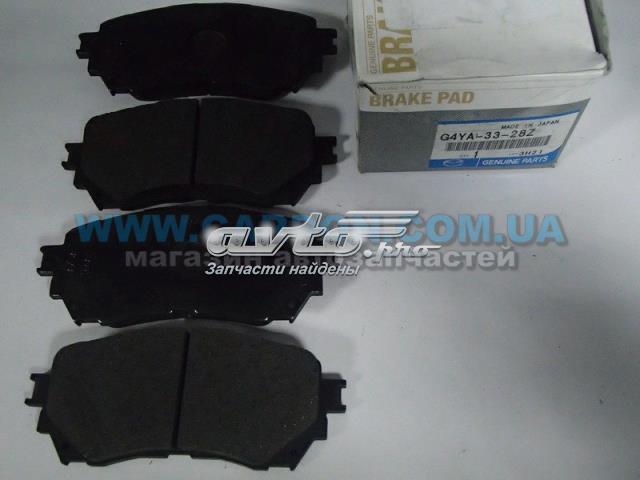 G4YA3328Z Mazda pastillas de frenos delanteras