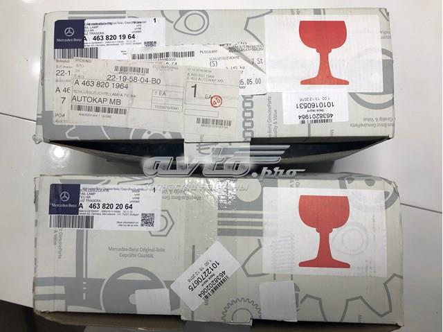 4638202064 Mercedes piloto posterior derecho
